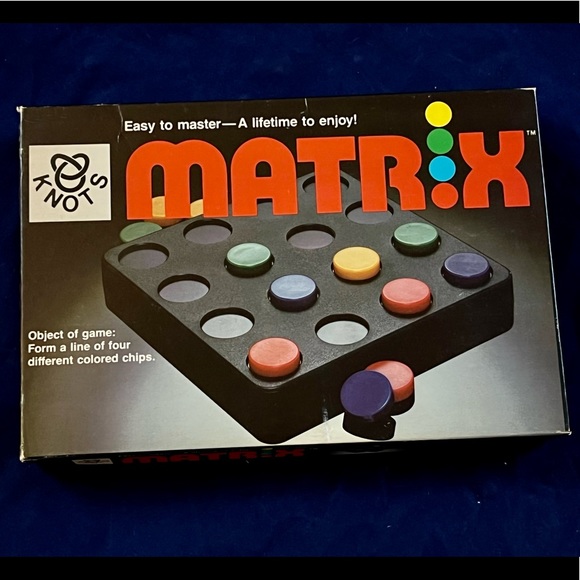 Vintage | Games | Vintage Board Game Matrix Like New 97s | Poshmark